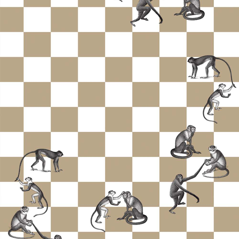 Checkmate Wallpapers Tempaper Retro Blush Checkmate Vinyl Peel And