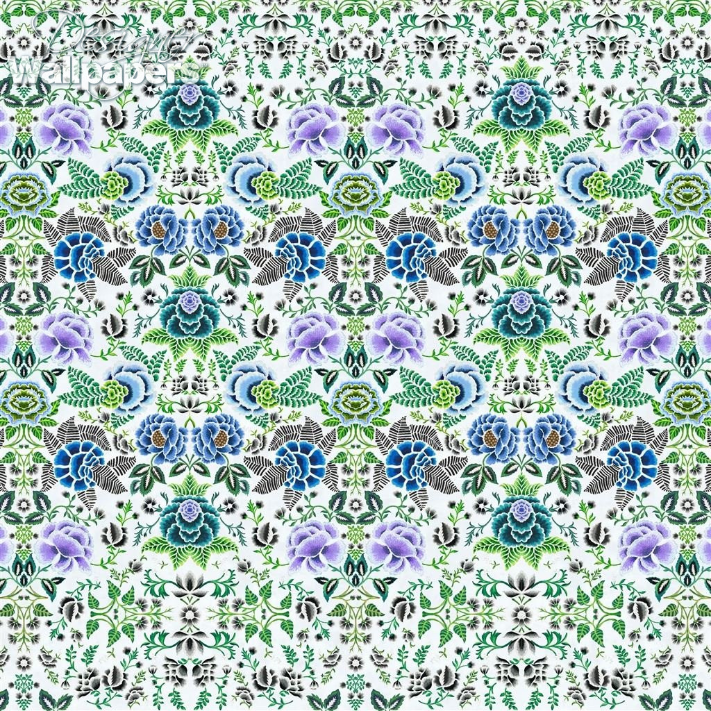 Designers Guild Rose de damas - Next Day Delivery | Designer Wallpapers