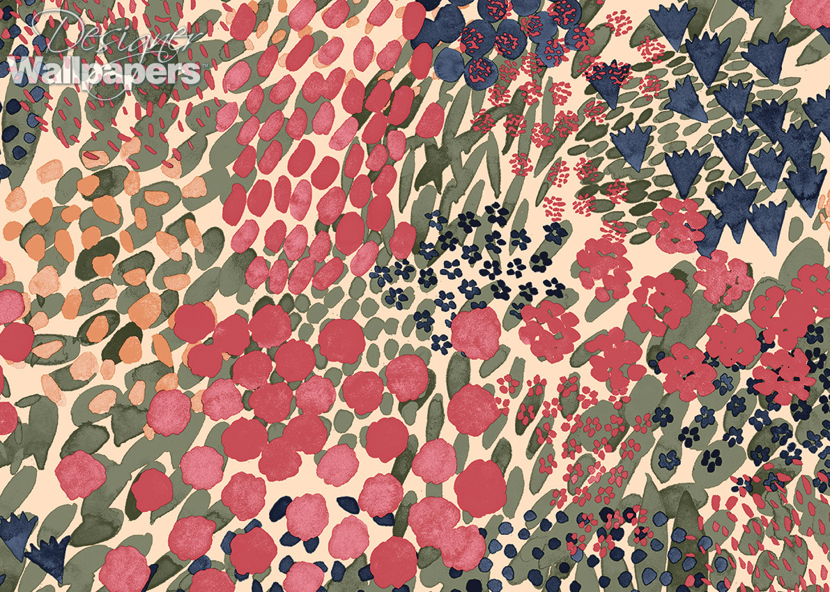 Marimekko KUKKAMERI - Next Day Delivery | Designer Wallpapers