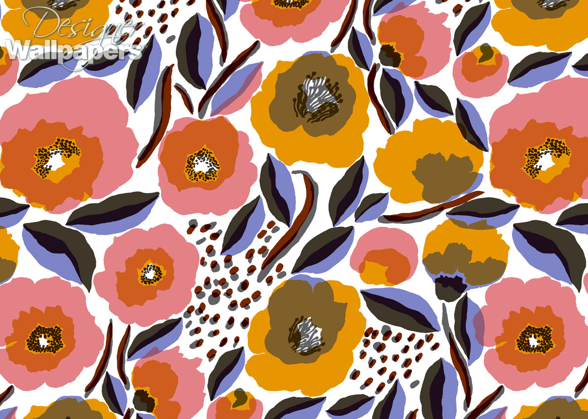 Marimekko ROSARIUM - Next Day Delivery | Designer Wallpapers