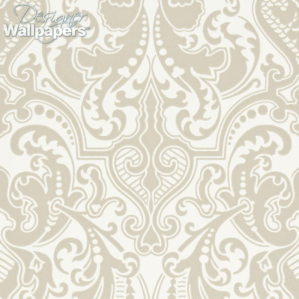 Ralph Lauren Gwynne Damask - Next Day Delivery | Designer Wallpapers