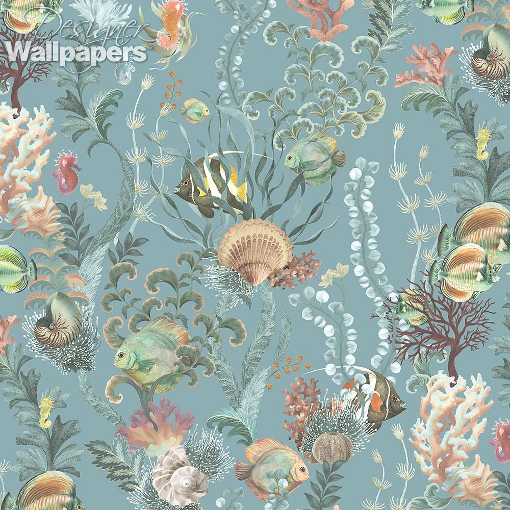 Coral Pattern Wallpaper